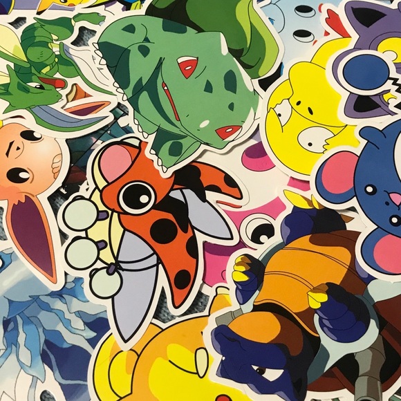 Other | Pokmon Sticker Bundle 2 | Poshmark